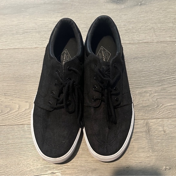 St. John's Bay | Shoes | St Johns Bay Black Canvas Mens Shoes | Poshmark